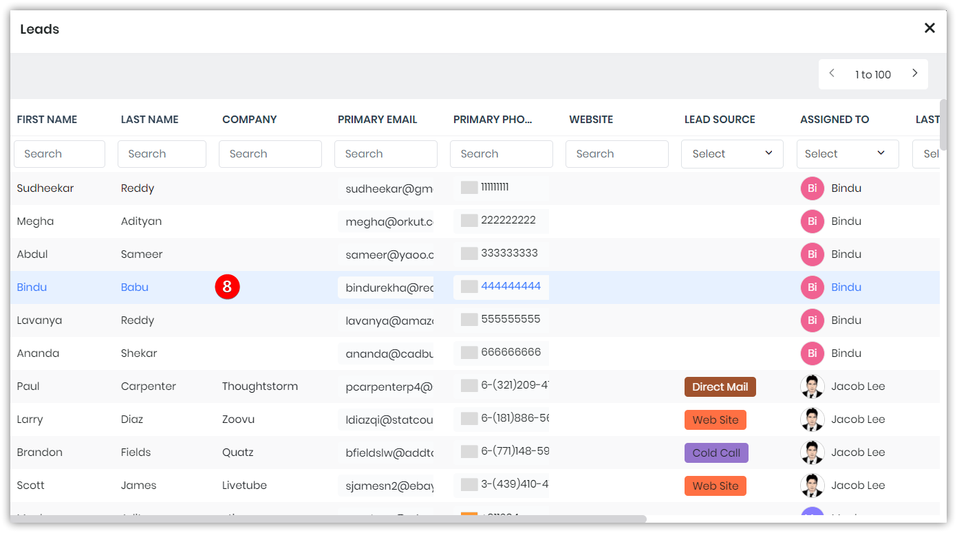 Vtiger Inbox | Knowledge Base